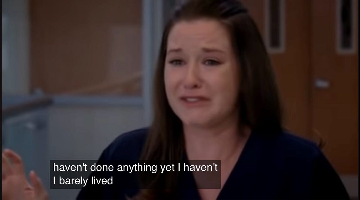I haven’t done anything yet. If I die today, have I truly lived? | by ...