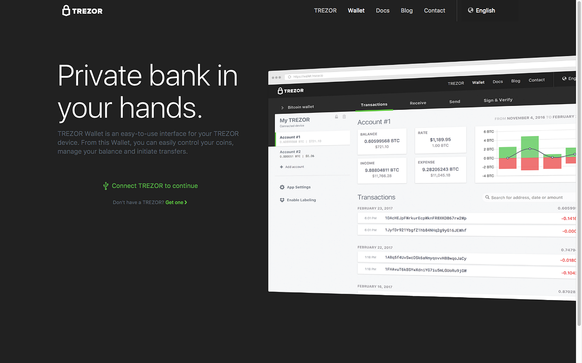 TREZOR Wallet Redesign. Today, we have released a new update to… | by ...