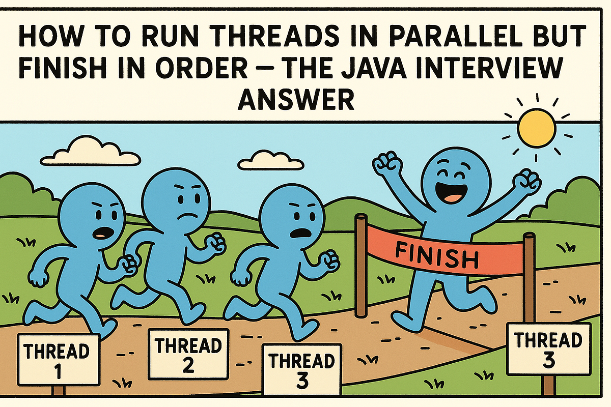 Interview : Running 3 Threads in Parallel but Finishing Sequentially ...