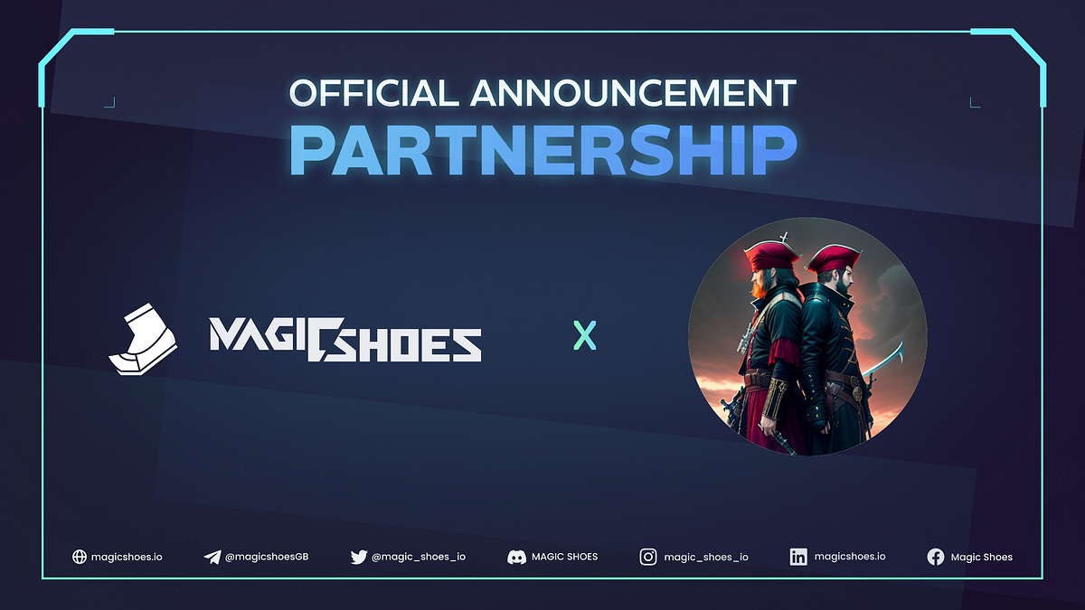 📣PARTNERSHIP ANNOUNCEMENT📣Magic Shoes X CAP NFT: Transforming “Crime ...