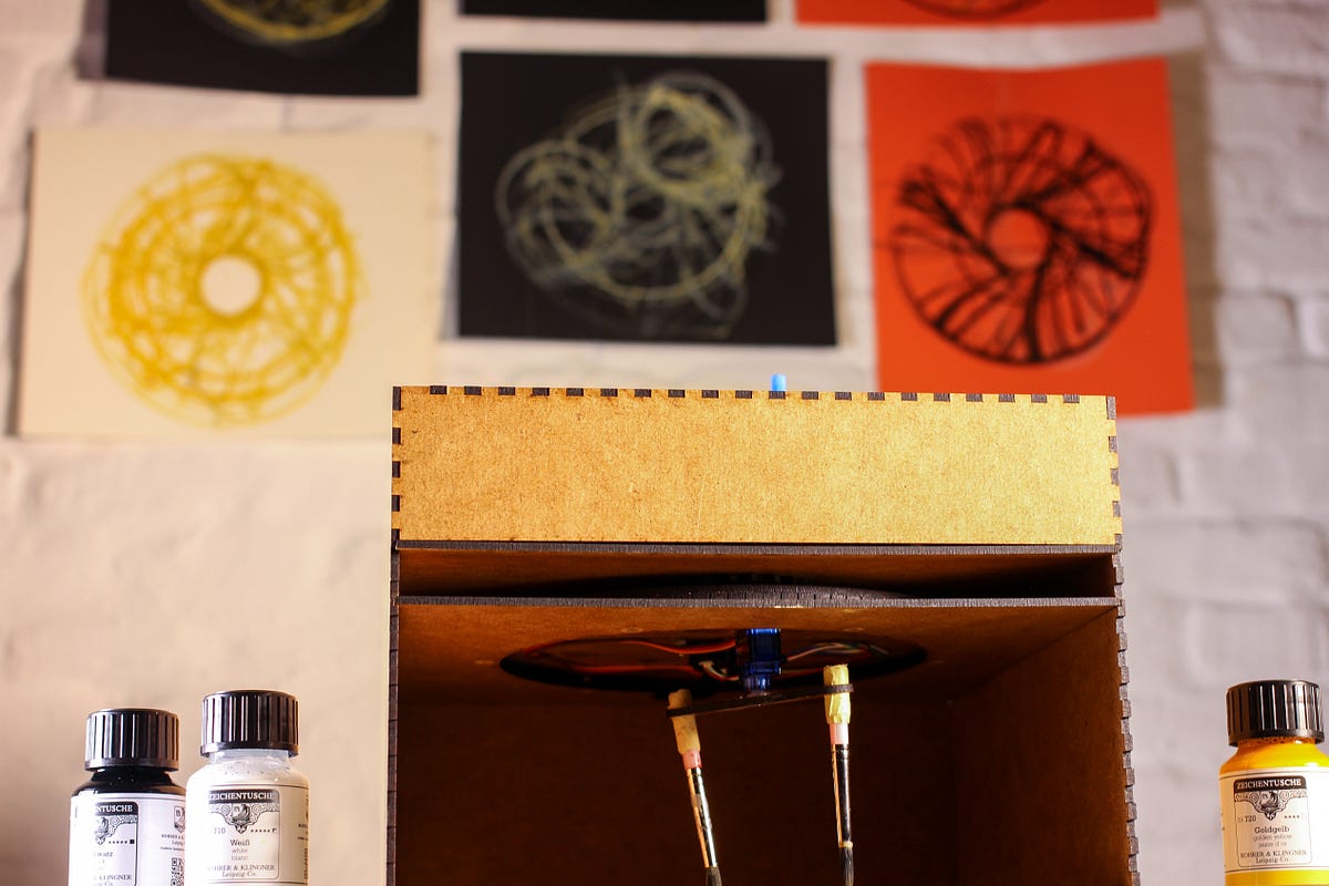 Circular Box. A co-creation of art between human and… | by Laurin Kraan ...