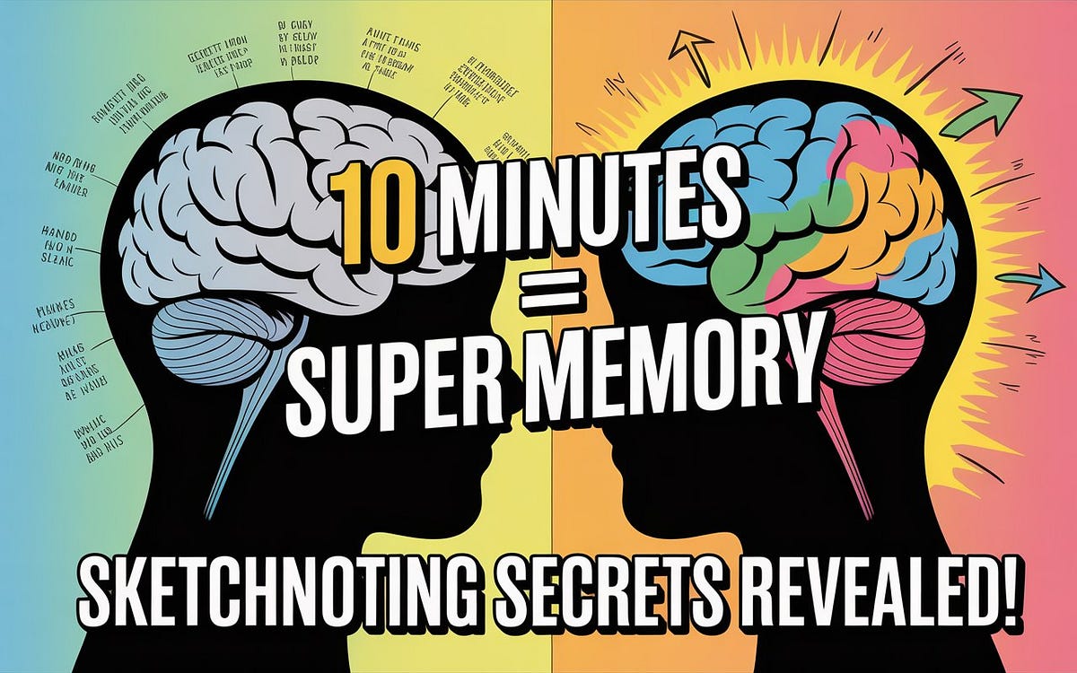 How Sketchnoting Boosts Your Brain in Just 10 Minutes a Day | by Vital ...