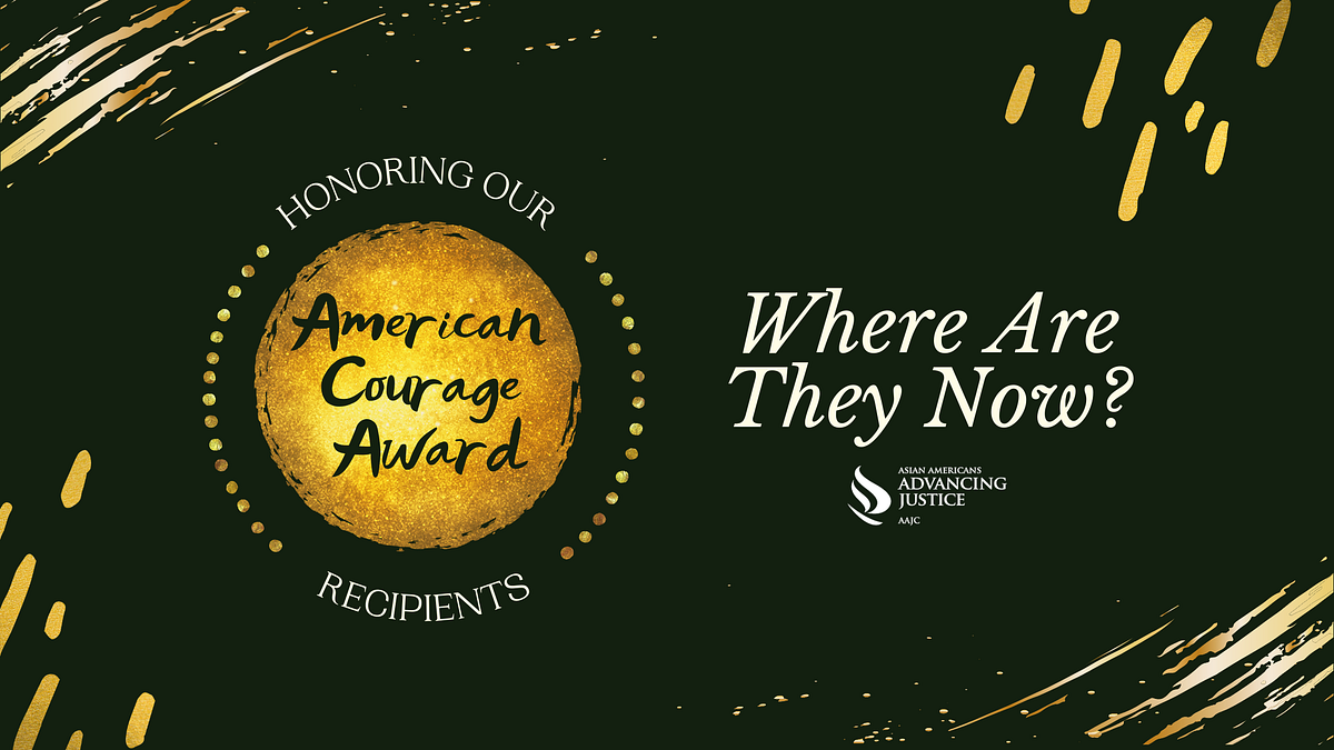 American Courage Award Honorees: Where Are They Now? | by Advancing ...