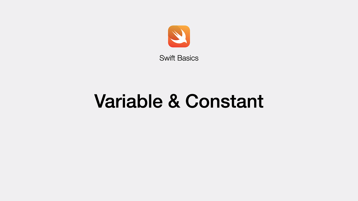 เรียนเขียน iOS App ด้วยภาษา Swift — ตอนที่ 1 : การประกาศตัวแปร (variable & constant) | by ODENZA ...
