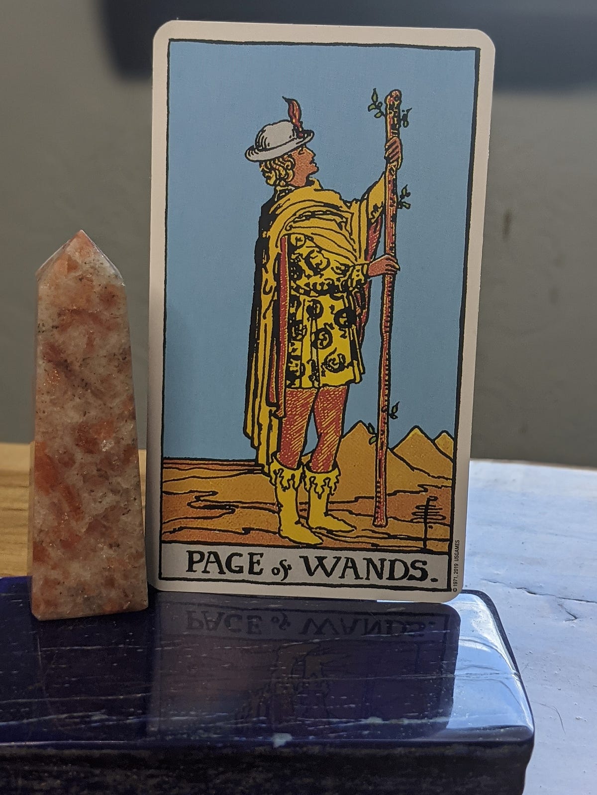 Tarot Lesson Of The Week — The Page Of Wands | by Chelsea Mancini | Medium
