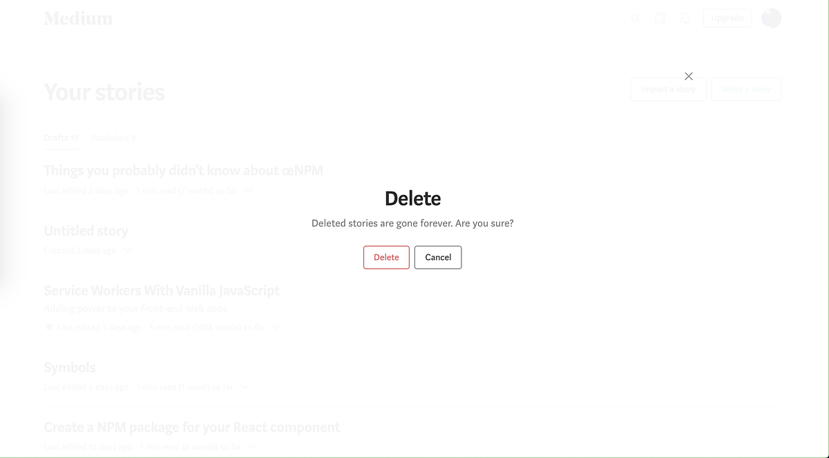 Create A Medium-like Modal with React | by Sumit Mukhija | JavaScript ...