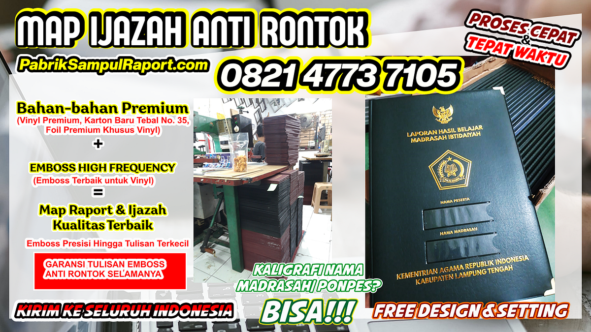 0821–4773–7105 Cover Raport Tpq Map Ijazah di Bone | by ...