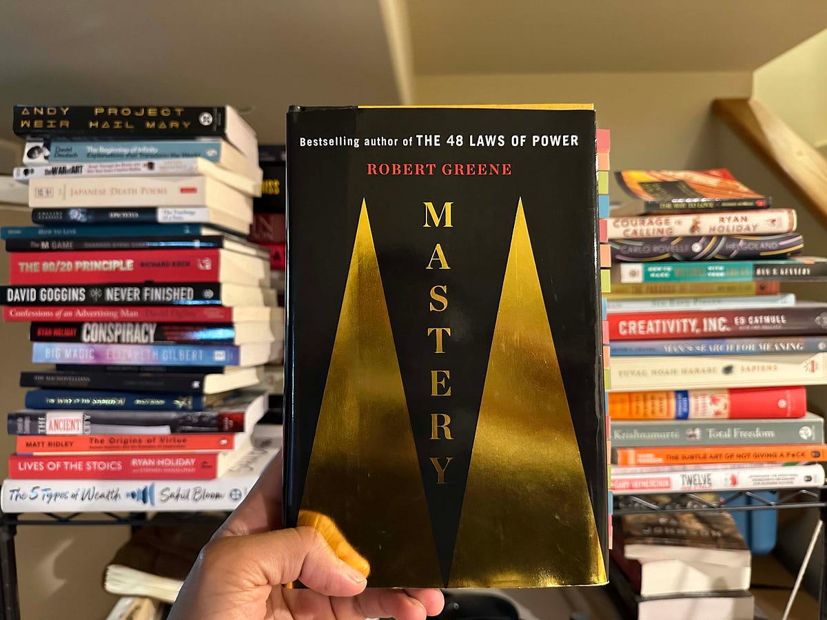 Mastery by Robert Greene — A 300-Word Book Review | by Nikola Maharajh ...