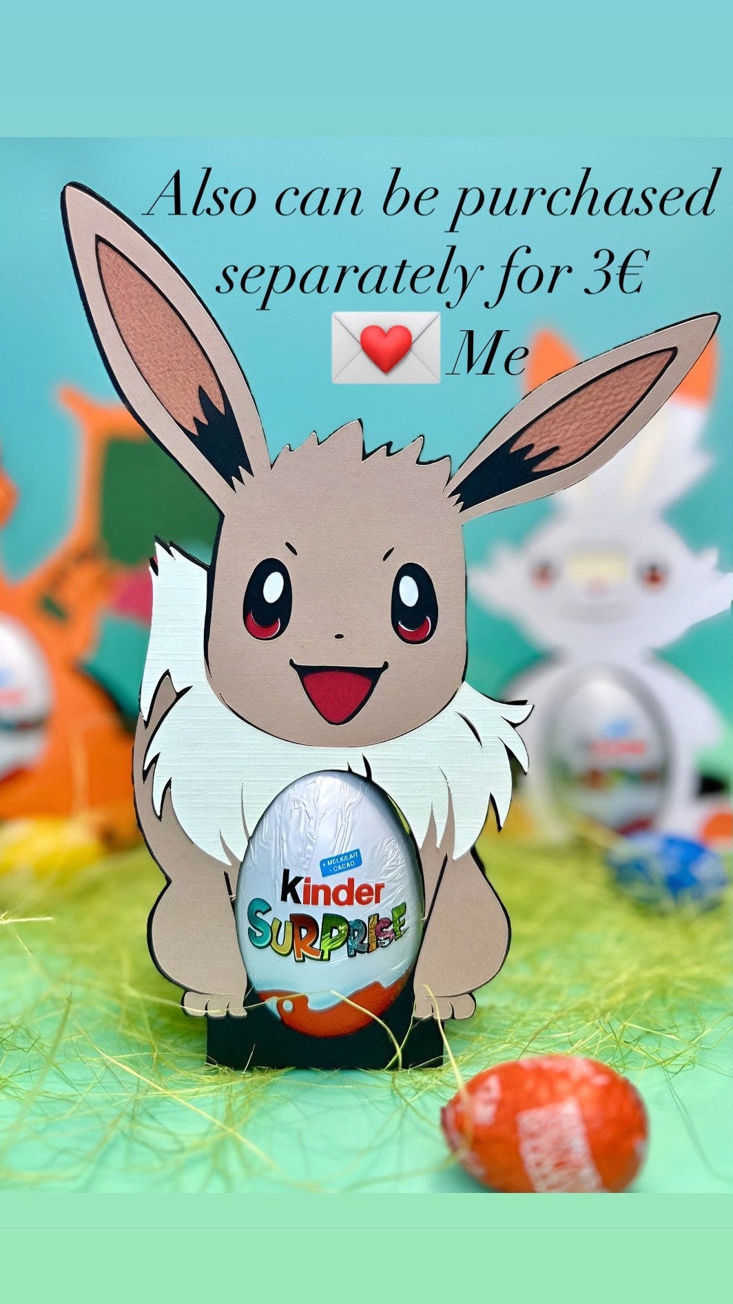 Easter Egg Holders SVG Bundle for Cricut — Pikachu, Eevee, Gengar ...