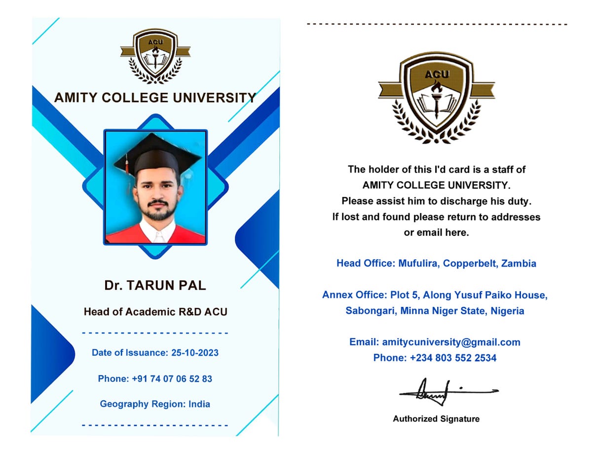 Dr. Tarun Pal Appointed as Head of Academic Research and Development at ...