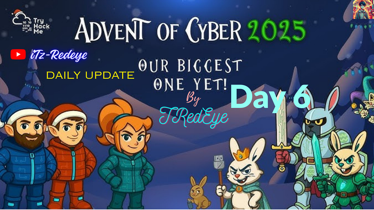 Advent of Cyber 2025 Day6 — Tryhackme walkthrough(Malware Analysis — Egg-xecutable) - TRedEye ...
