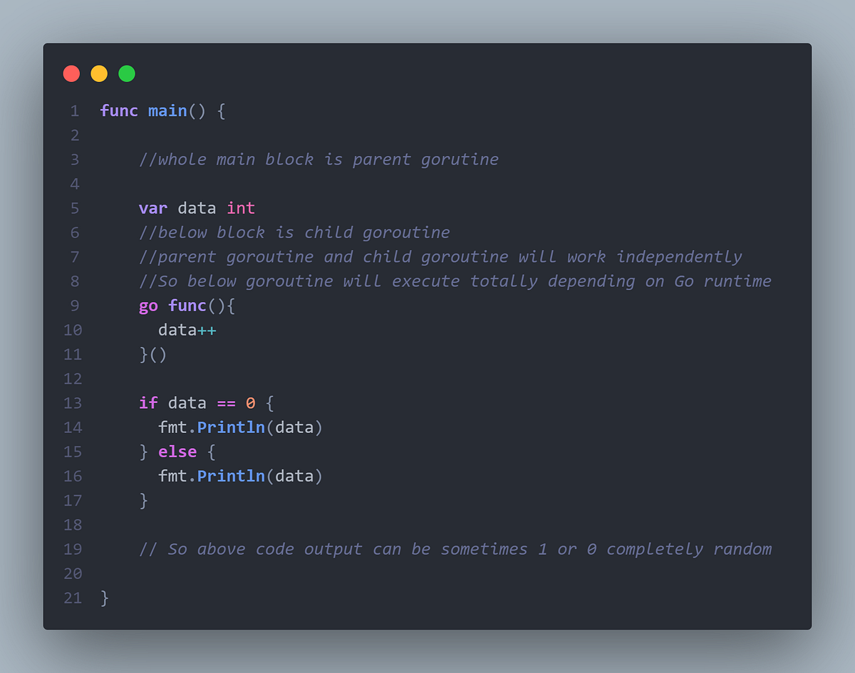 A Glimpse of Concurrency in Go. In this little write-up, will discuss ...
