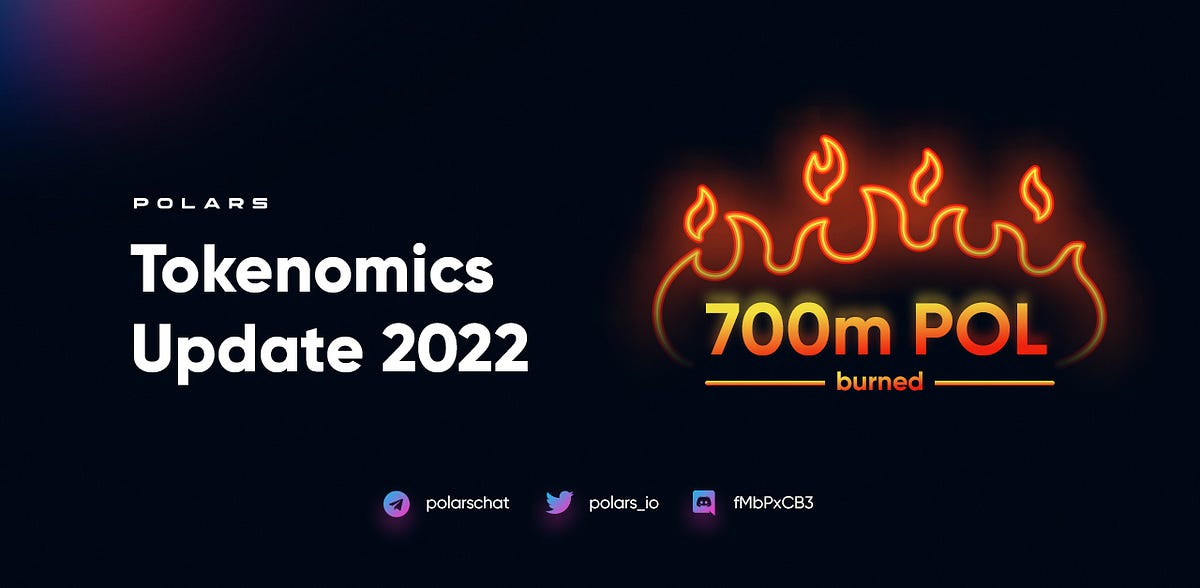 Polars: Tokenomics Update 2022. It was decided to optimize the… | by Polars.io | Medium
