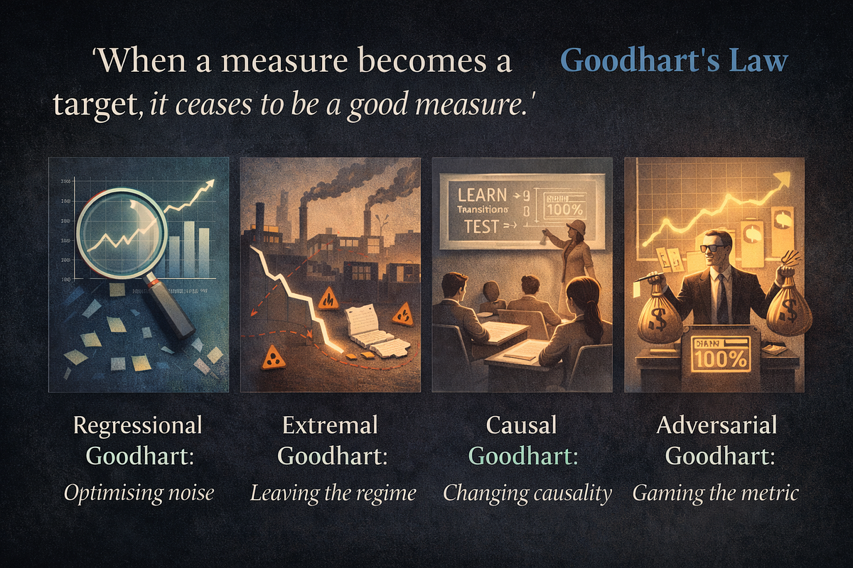 Goodhart’s Law and the Death of Honest Metrics | by Claus Rainer Anton ...