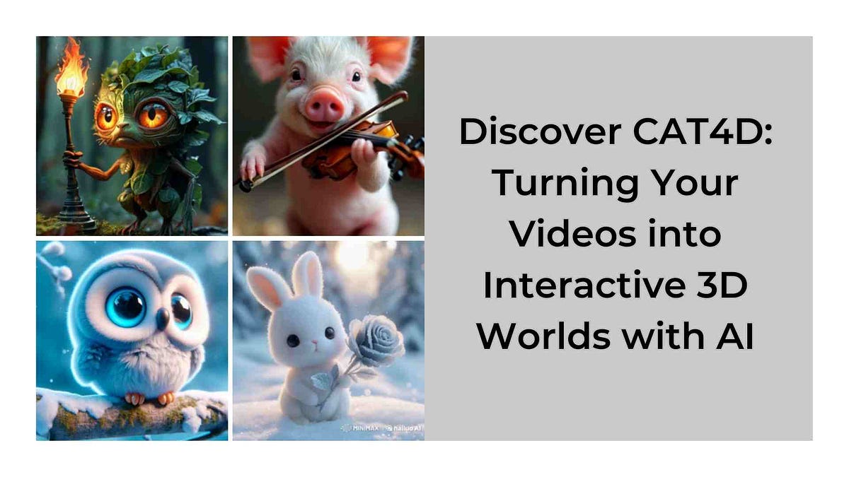 Discover CAT4D: Turning Your Videos into Interactive 3D Worlds with AI ...