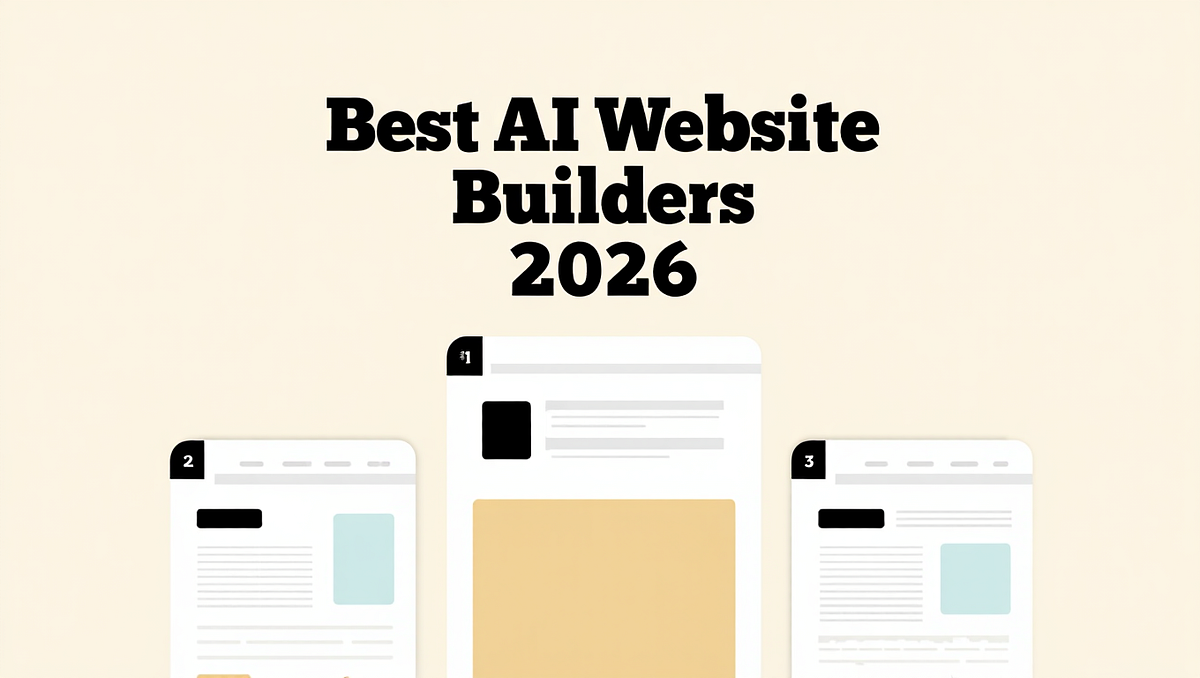 The Best AI Website Builders in 2026, Ranked by What Actually Works ...