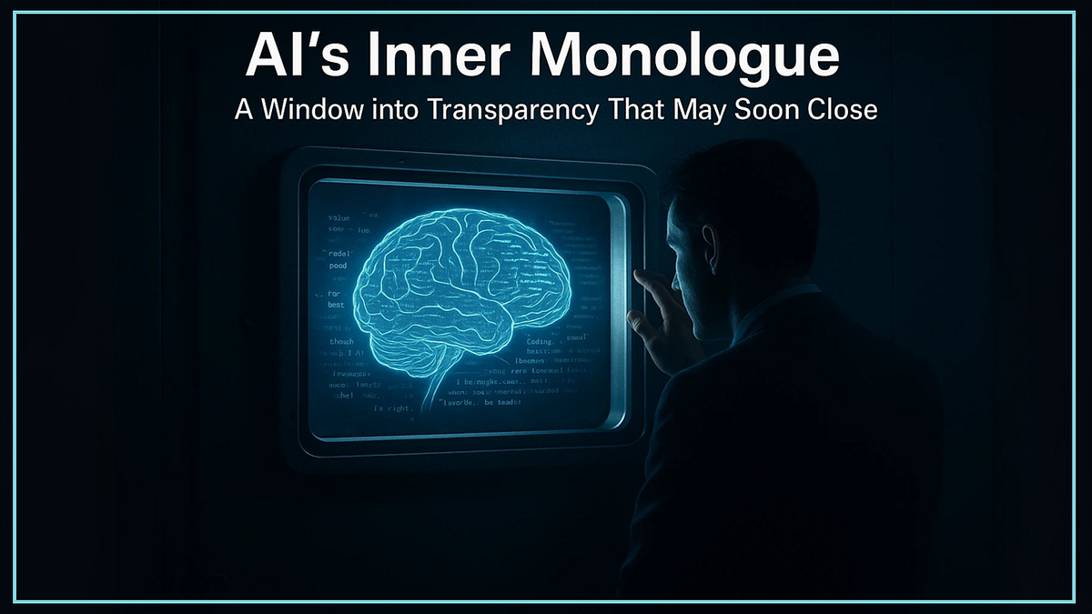 AI’s Inner Monologue: A Window into Transparency That May Soon Close ...