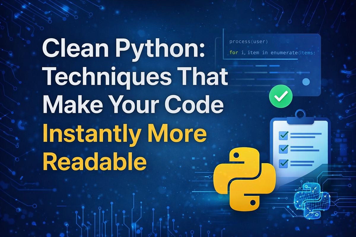 Clean Python: Techniques That Make Your Code Instantly More Readable ...