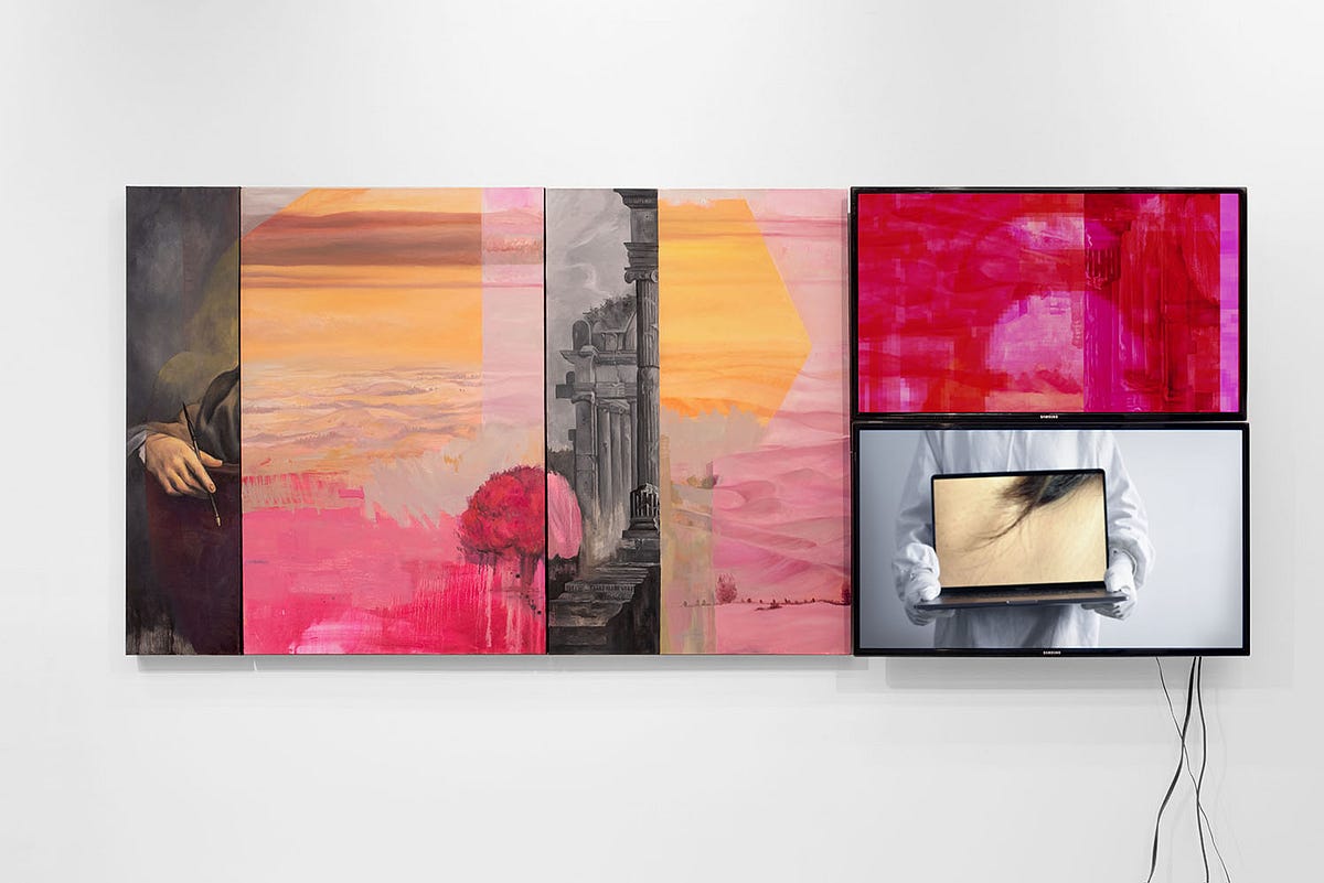 ABSTRACT ART WITH NEW MEDIA exhibition artist | JOE HEDGES | by ...