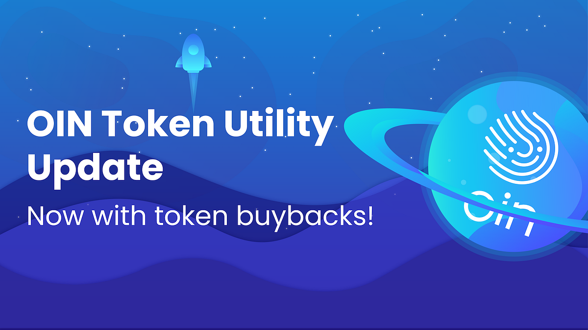 OIN Token Utility Update. The OIN token will be making splashes… | by ...