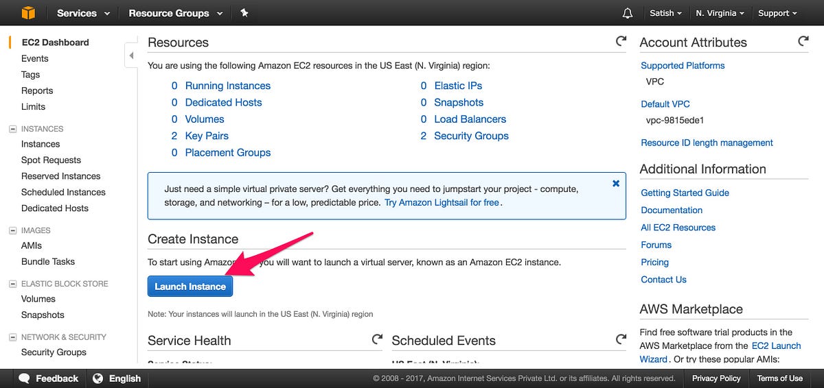 Setting up Deep learning Work Station in AWS | by satish1v | TDS Archive | Medium