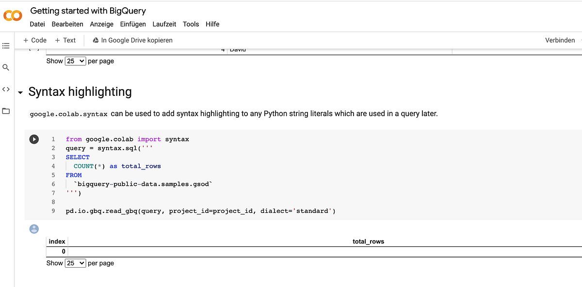 Pandas with Google Cloud Storage and Big Query | by Robs | Medium