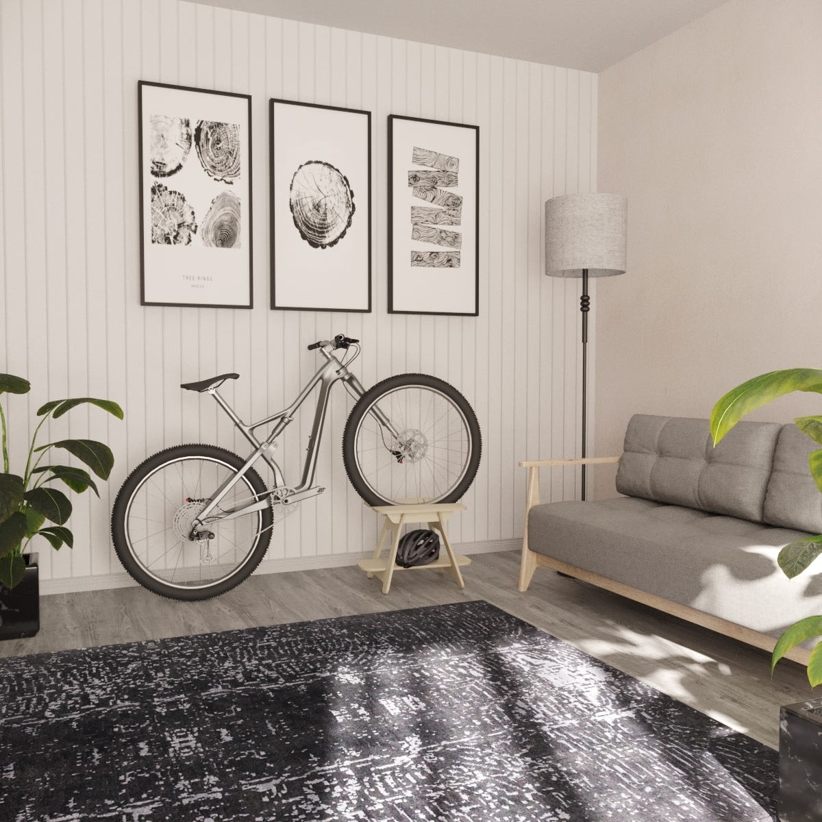 Chol1–Stool product design. Japanese inspired bike stand | by Corey Lee ...