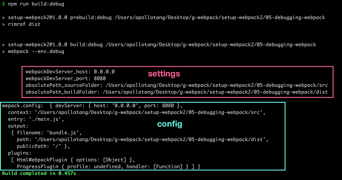 [wp|5] Debugging Webpack Setting. _________________________ | by Apollo ...