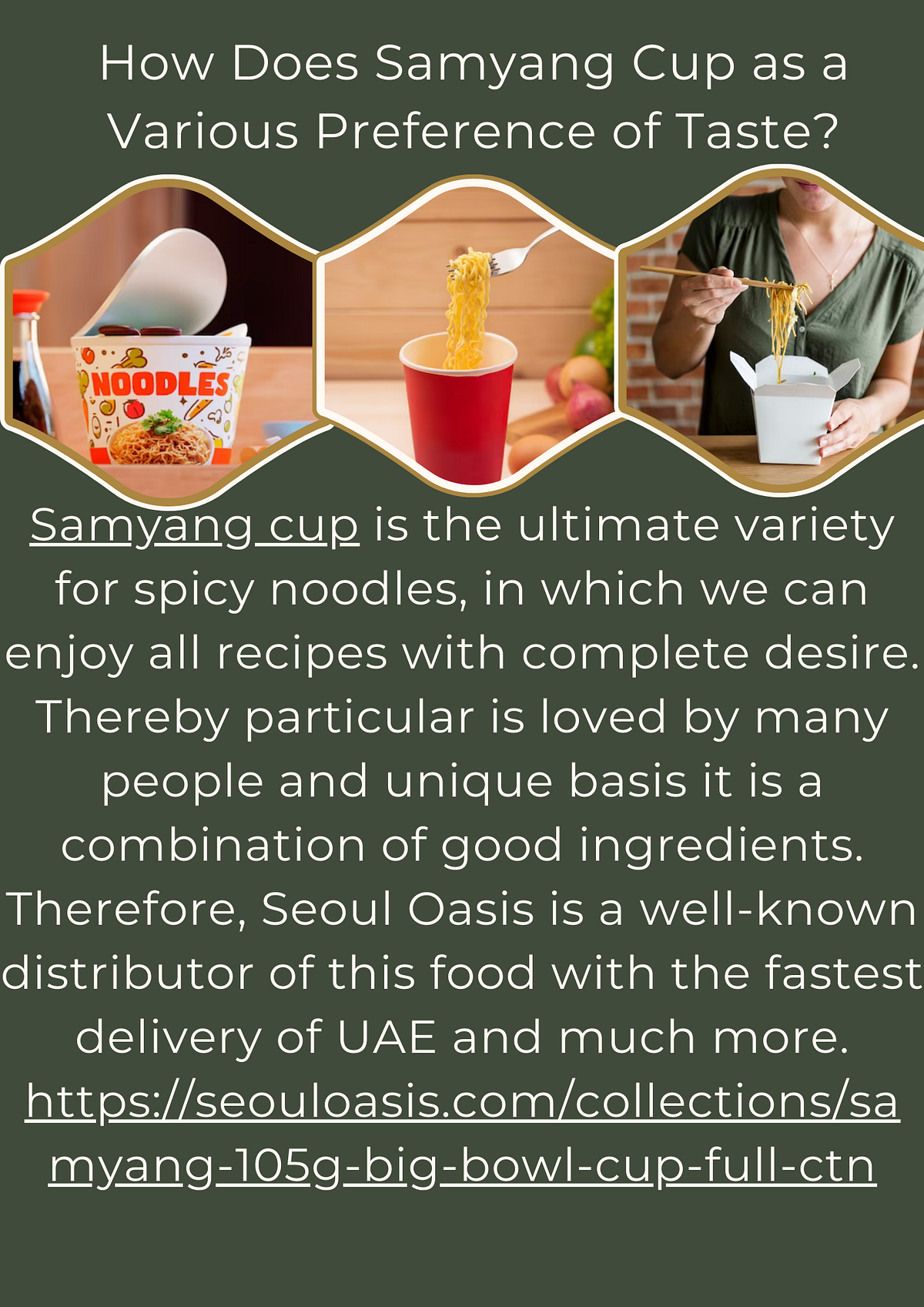 How Does Samyang Cup as a Various Preference of Taste? - Seouloasis ...