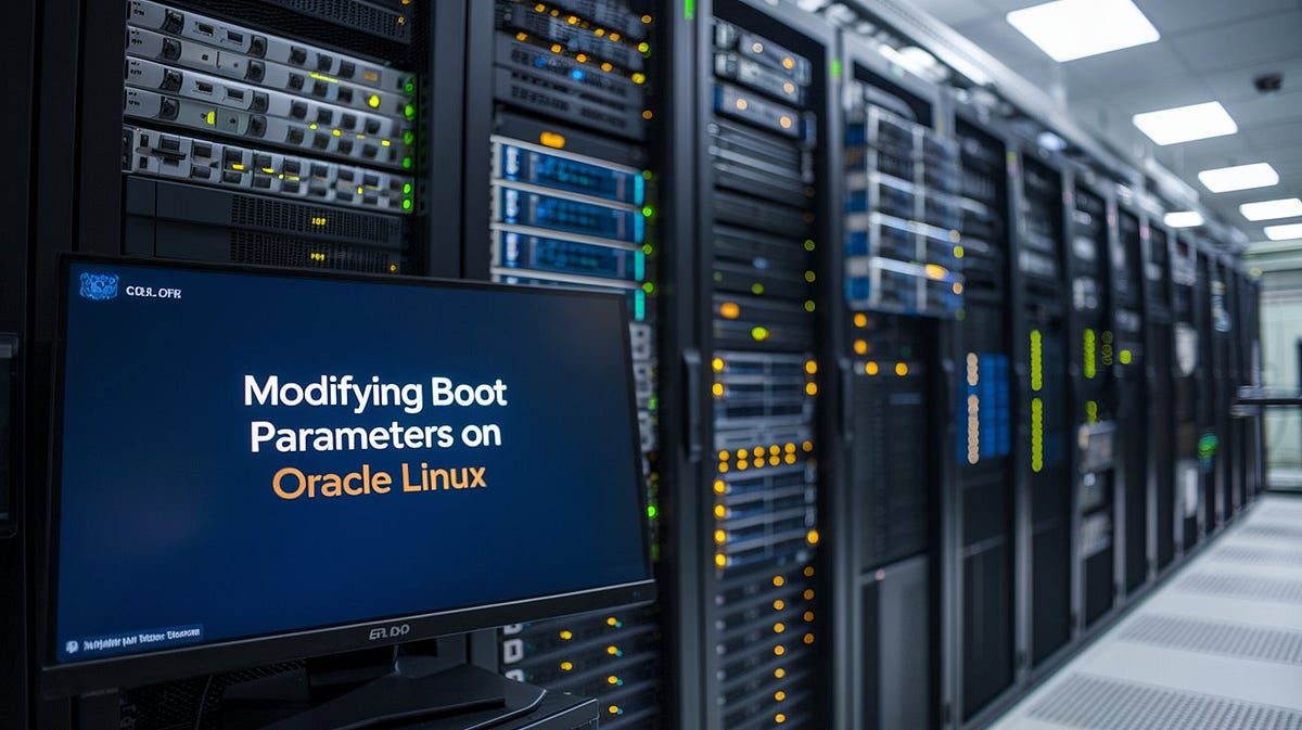 Modifying Boot Parameters on Oracle Linux 7/8 | by sahil suri | Medium