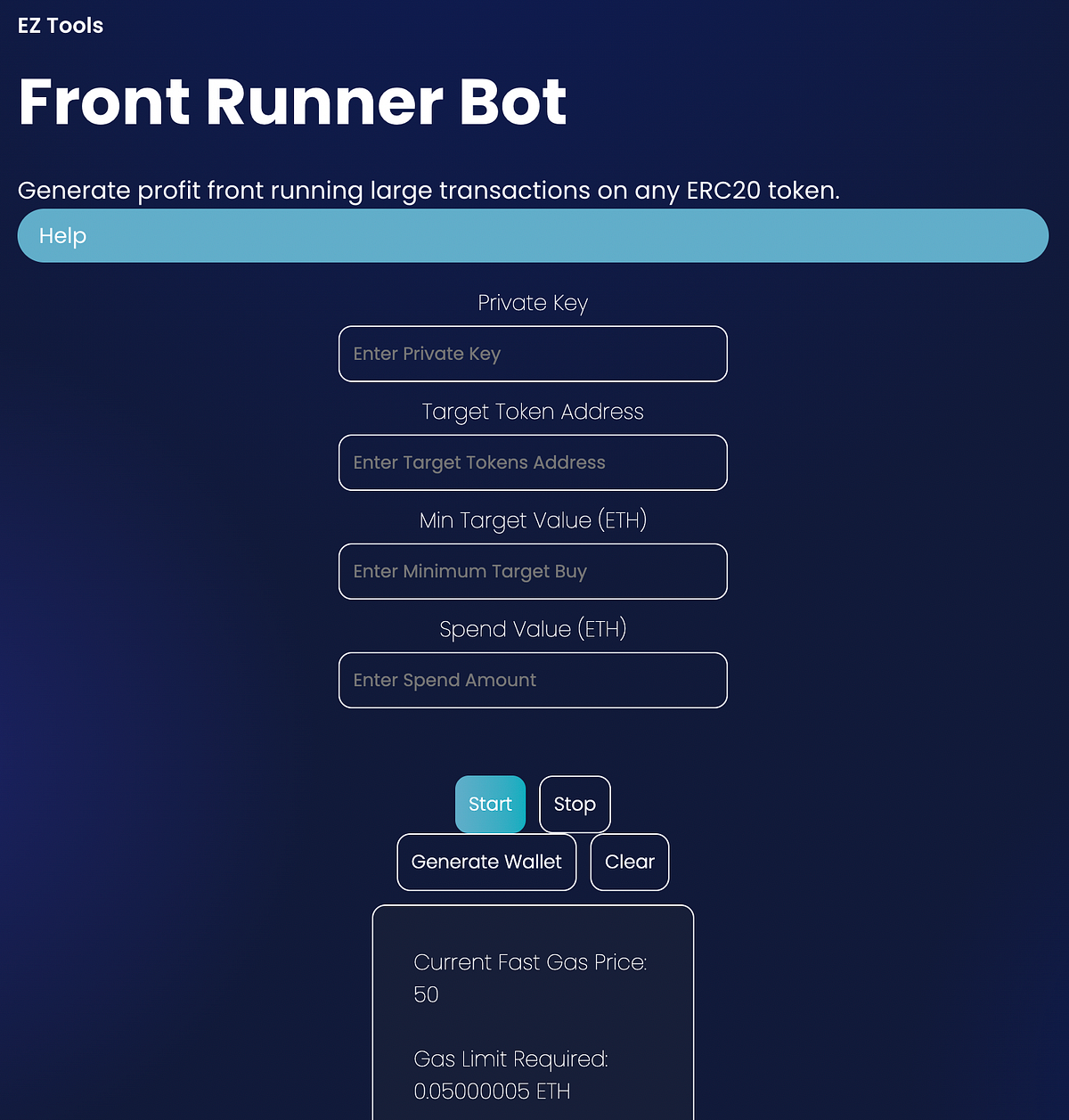 What is the Easy Tools front runner bot? | by Easy Tools | Medium