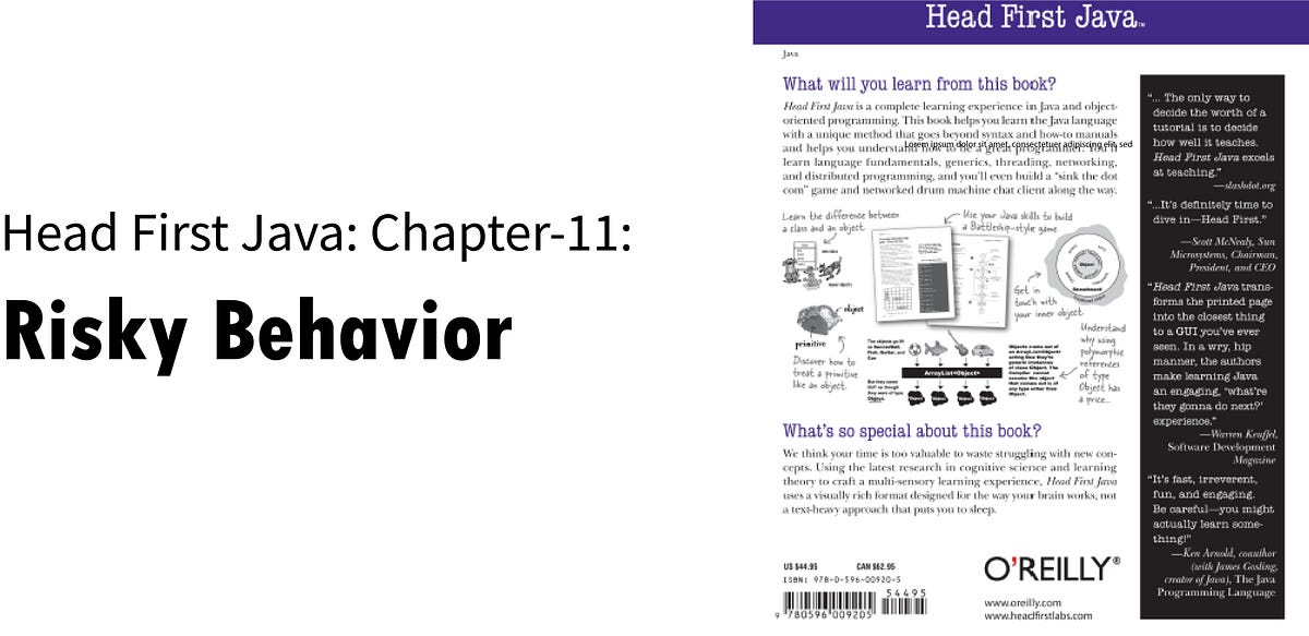 Head First Java: Chapter-11 summary | by Tharaka Dissanayake | Medium