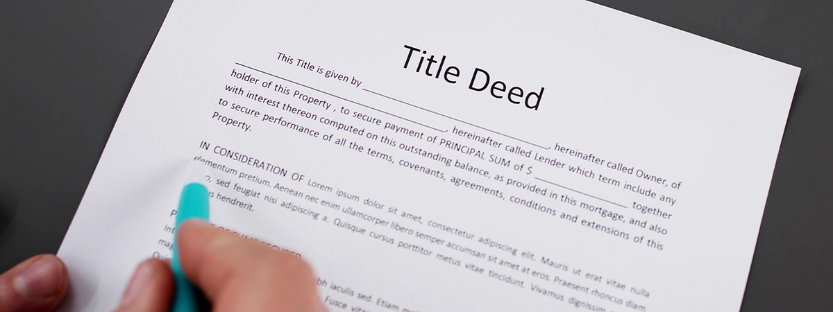 What is a Title Deed of Property. Owning a piece of property is a… | by ...