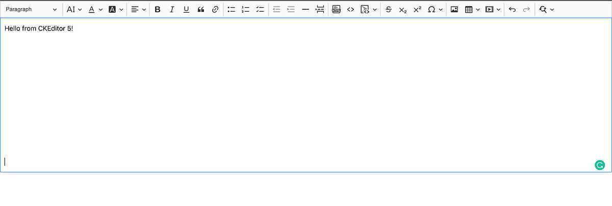 How to create & import a custom CKEditor 5 editor in reactjs? | by Nikhil Chintawar | Medium