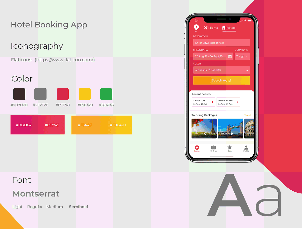 UX Case Study for hotel booking app | by Mohit Kumar Pilania | Medium