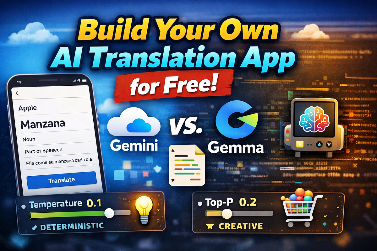 Build Your Own AI Translation App for Free: Gemini vs. Gemma in Flutter ...