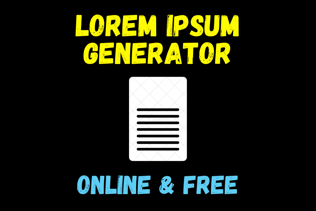 Best Online Lorem Ipsum Generator Tool | by Abhishek Sharma | Medium