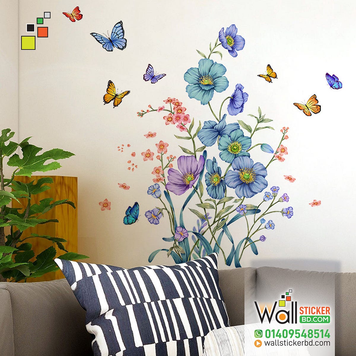 3D Best Wall Sticker And Wall Branding in Bangladesh. Best IT Wall ...