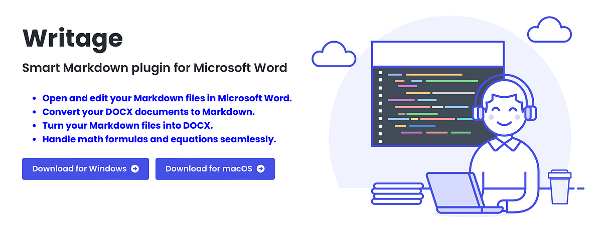 Writage: Markdown to Word document conversion in one click | by Elena Sheremetyeva | Medium