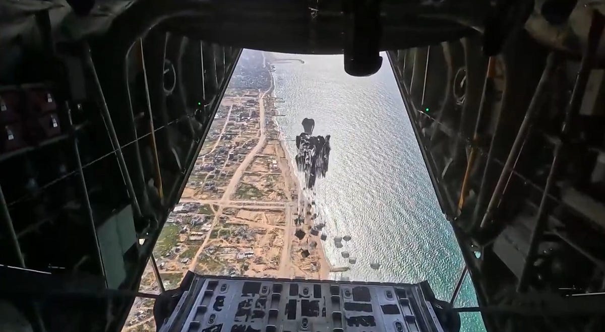 The Gaza Strip Airdrops (2024) — Modern History Summarized | by Elijah ...