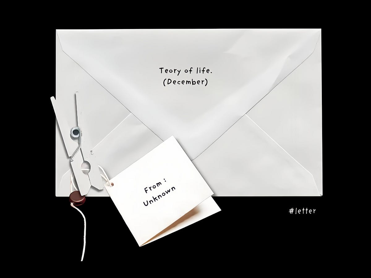 The Theory of Life : A Letter to You. | by Gemini Kaldera. | Medium