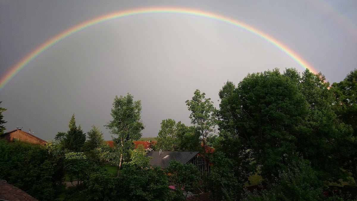 The End of the Rainbow. “How’s the weather today, baby?” | by Elizabeth Romy | Medium