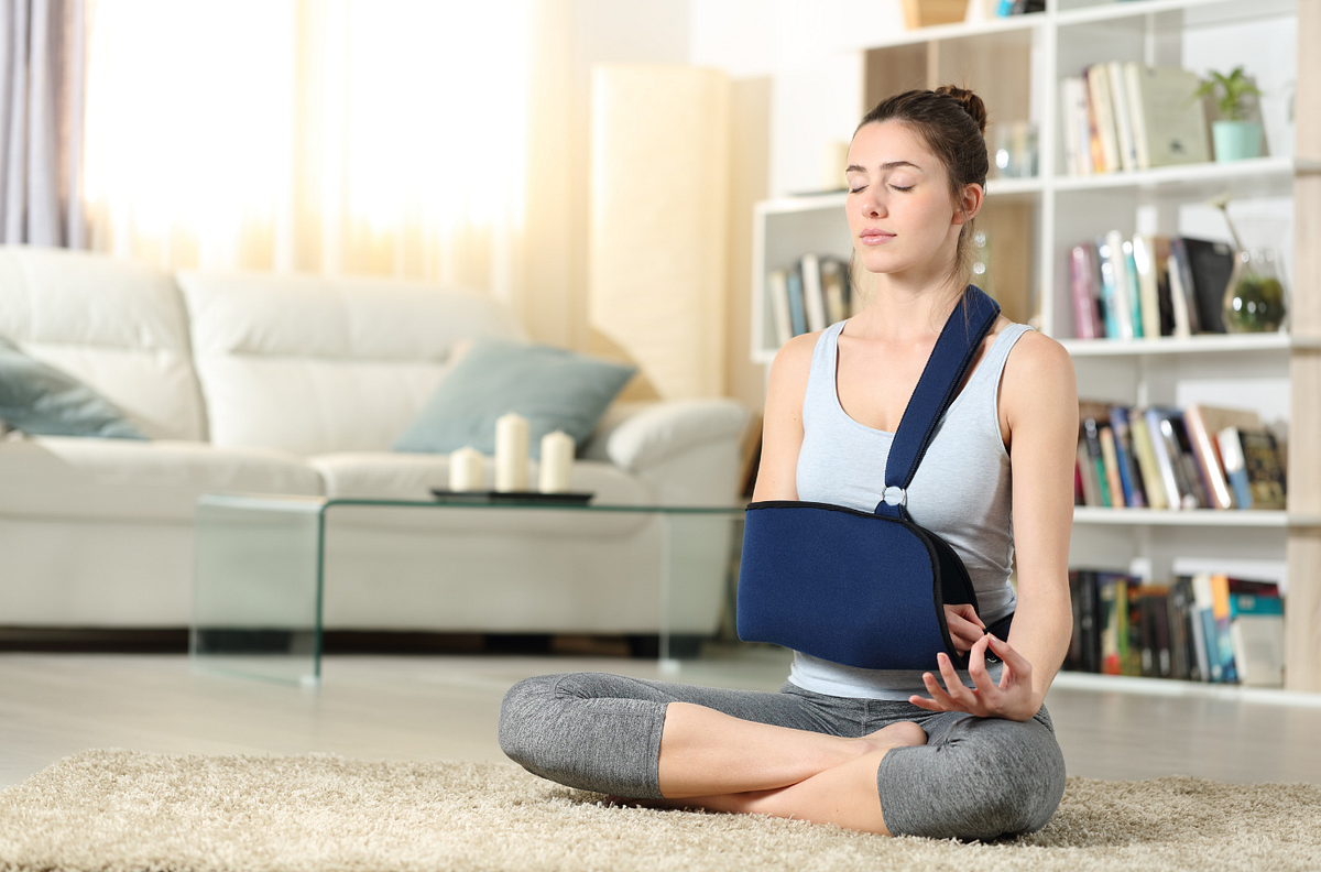 How Do You Stay Strong If You are Injured and In a Cast or Sling? | by ...