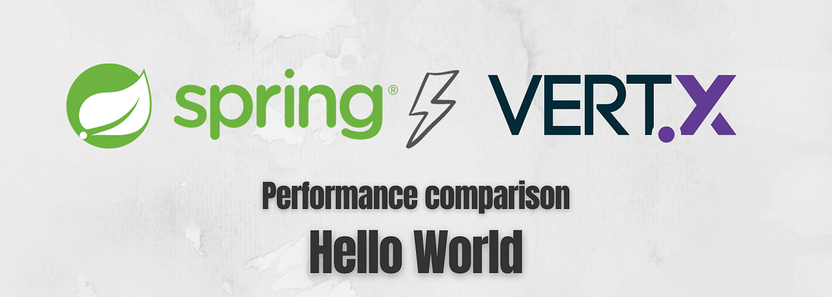 SpringBoot vs Vert.x: Performance comparison for hello world case | Tech Tonic
