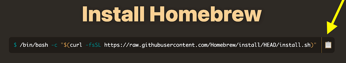 Install Homebrew on Mac OS - Erik Santana - Medium