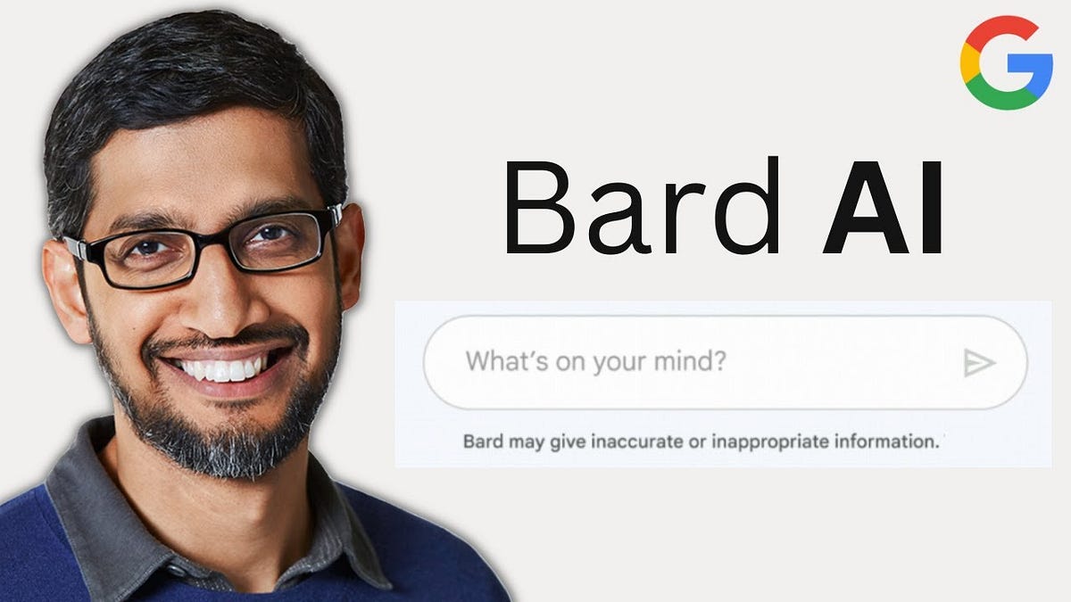 Introduction to BARD, Google’s Response to ChatGPT | by Benjamin A ...
