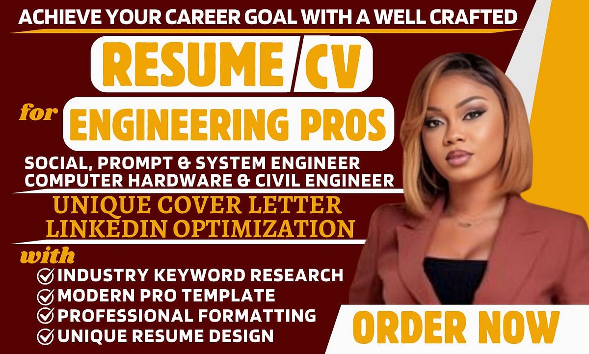 I will craft ai cybersecurity, UI UX, software engineer, QA engineer, developers resume | by ...