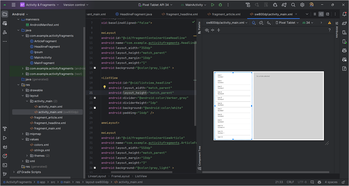 Demystifying Android Fragments: The Building Blocks of Flexible UI | by Yash Soni | Apr, 2024 ...