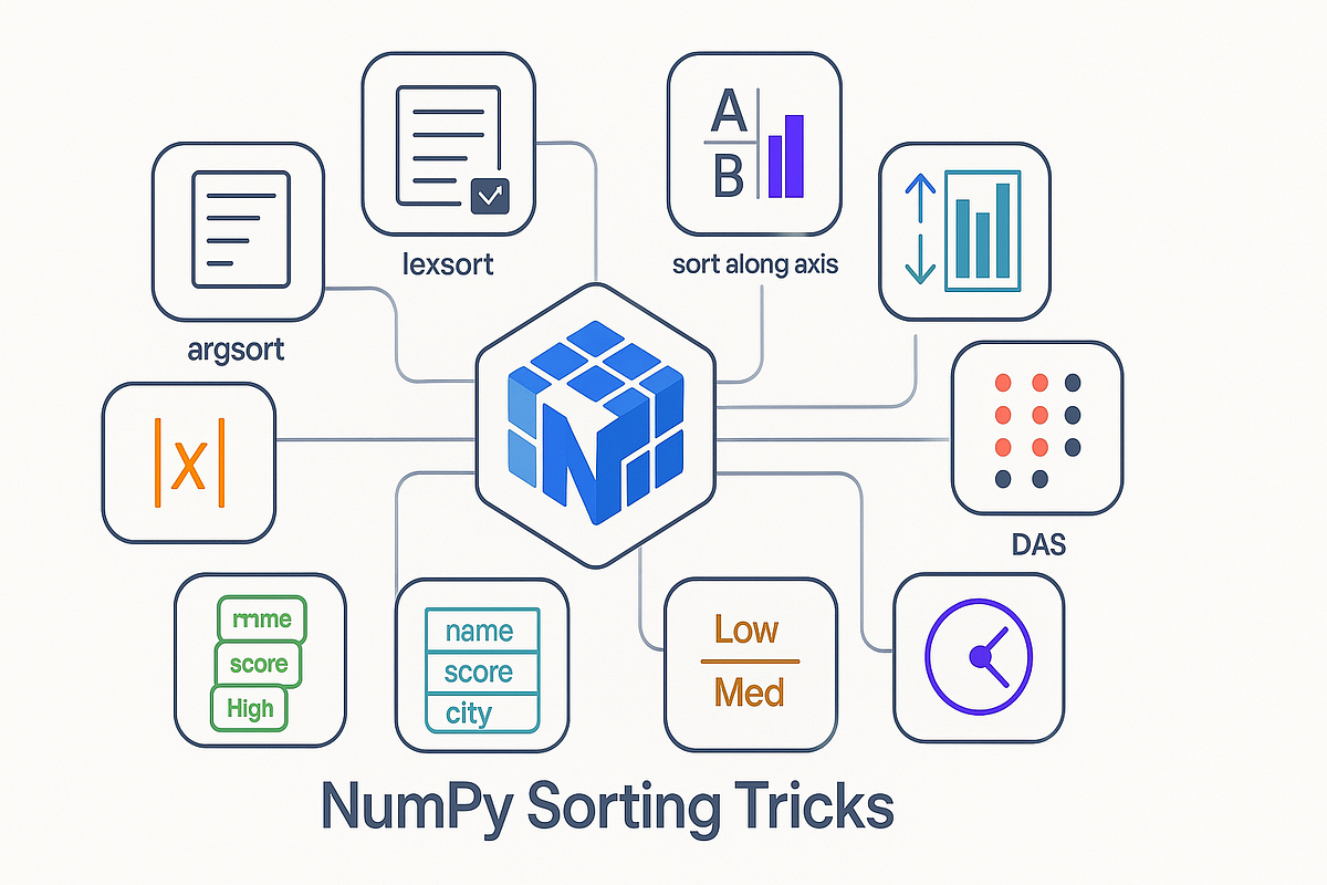 10 NumPy Sorting Tricks You Didn’t Know Existed | by Hash Block | Medium