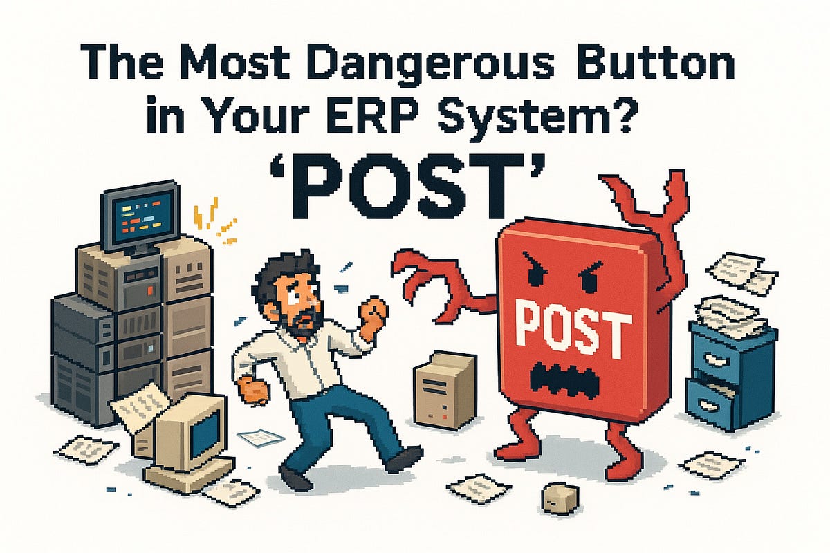 The Most Dangerous Button in Your ERP System? ‘Post’ | by Ahmed Saif ...